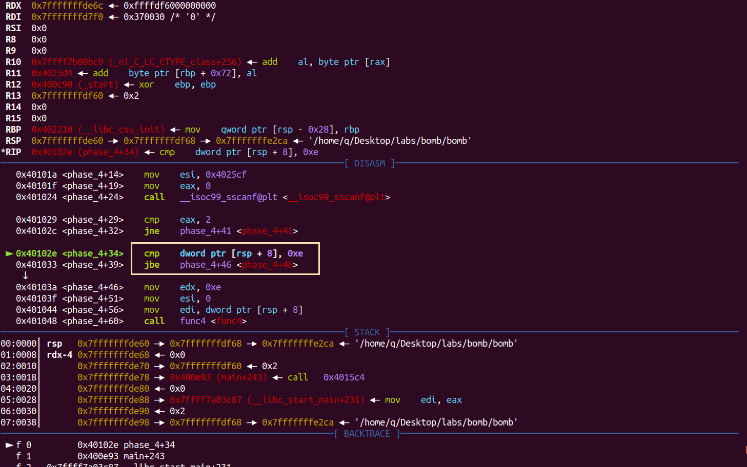 CSAPP 第三章 bomblab attacklab - Modifier